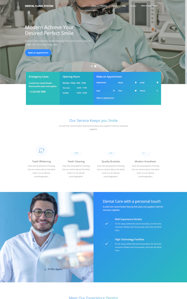 Free Source Code Documentation for HTML MySQL Projects on Dental Clinic System