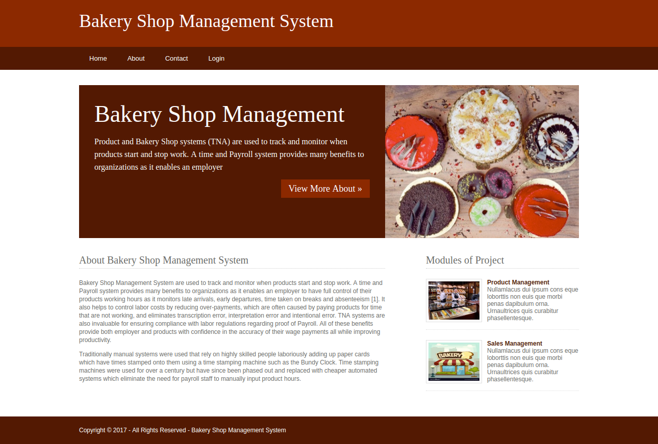 Bakery Shop Management System Dbms Django And Mysql Mini Project Source Code Database Report
