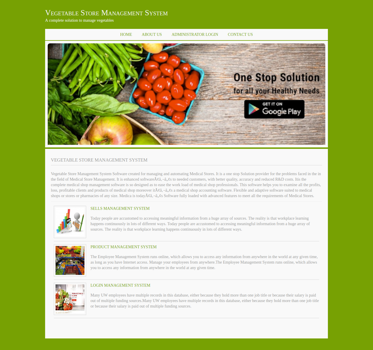 Vegetable Store Management System Java Jsp Mysql Mini Project Freeprojectz